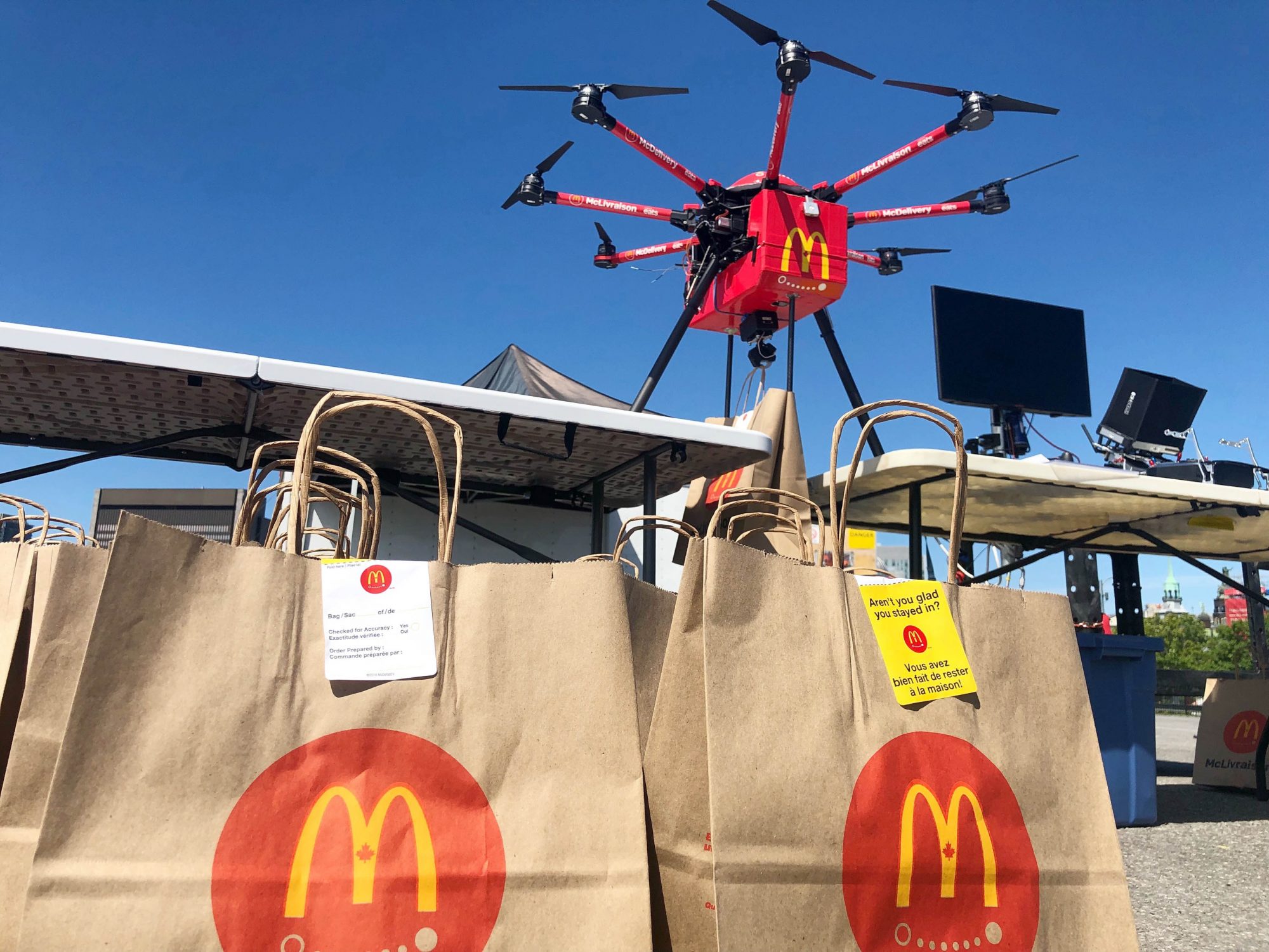 McDonald’s Drone Delivery - DroneBoy