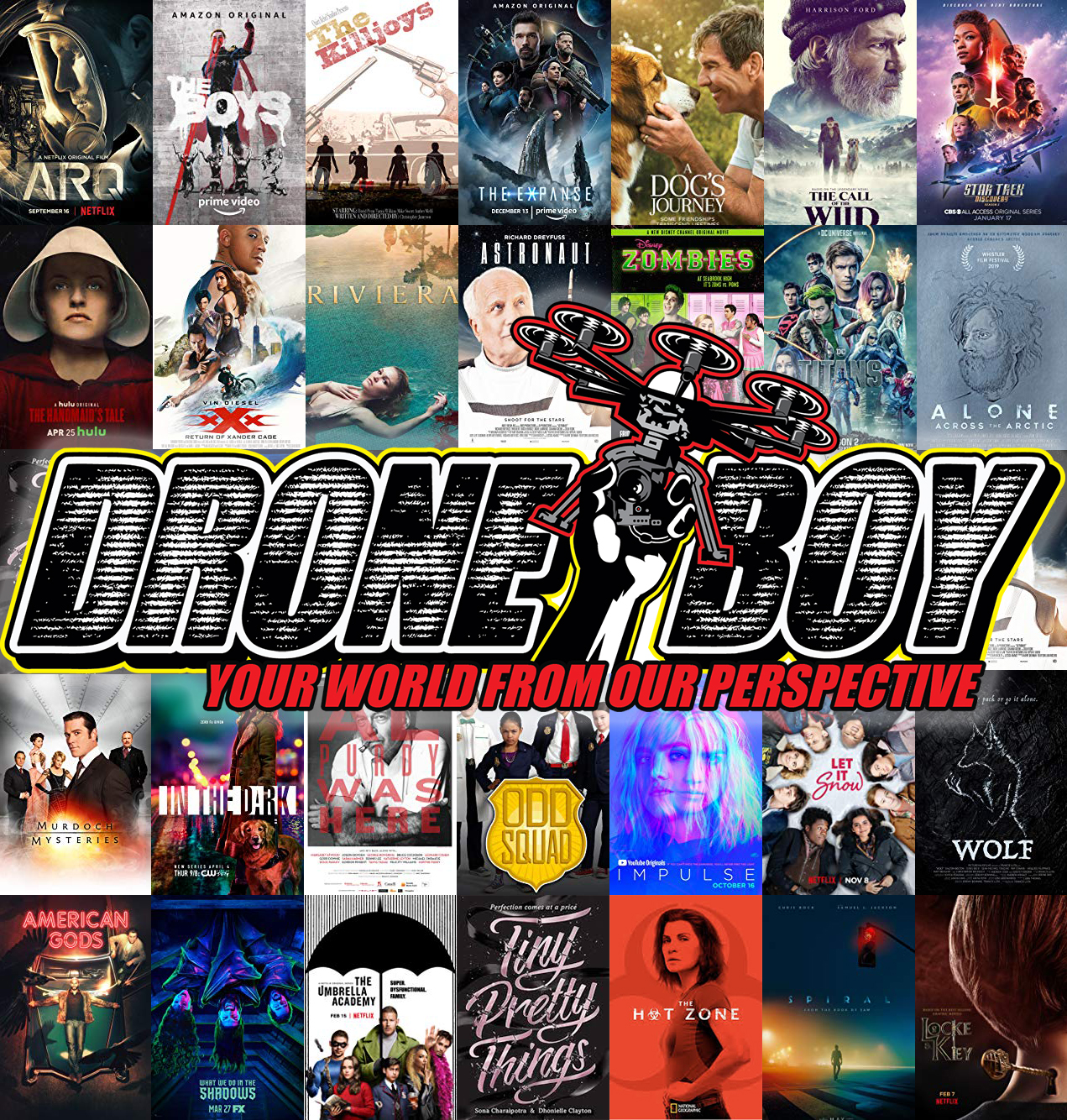 Drones and Flying Cameras In Film & TV – Past, Present & Future - DroneBoy